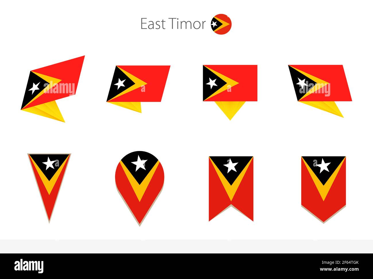 National symbol east timor vector vectors hi-res stock photography and ...