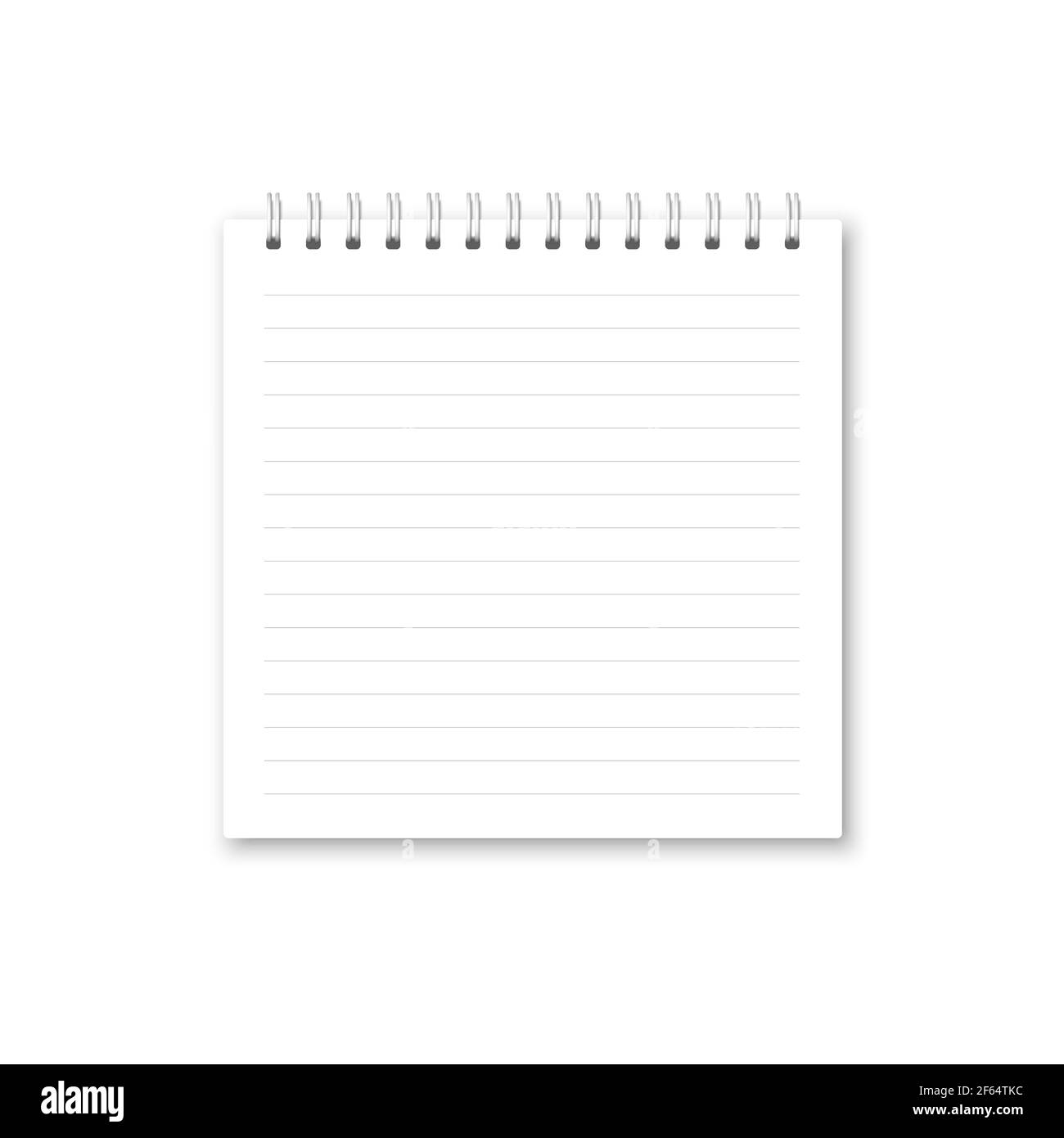 White spiral bound Stock Vector Images - Alamy