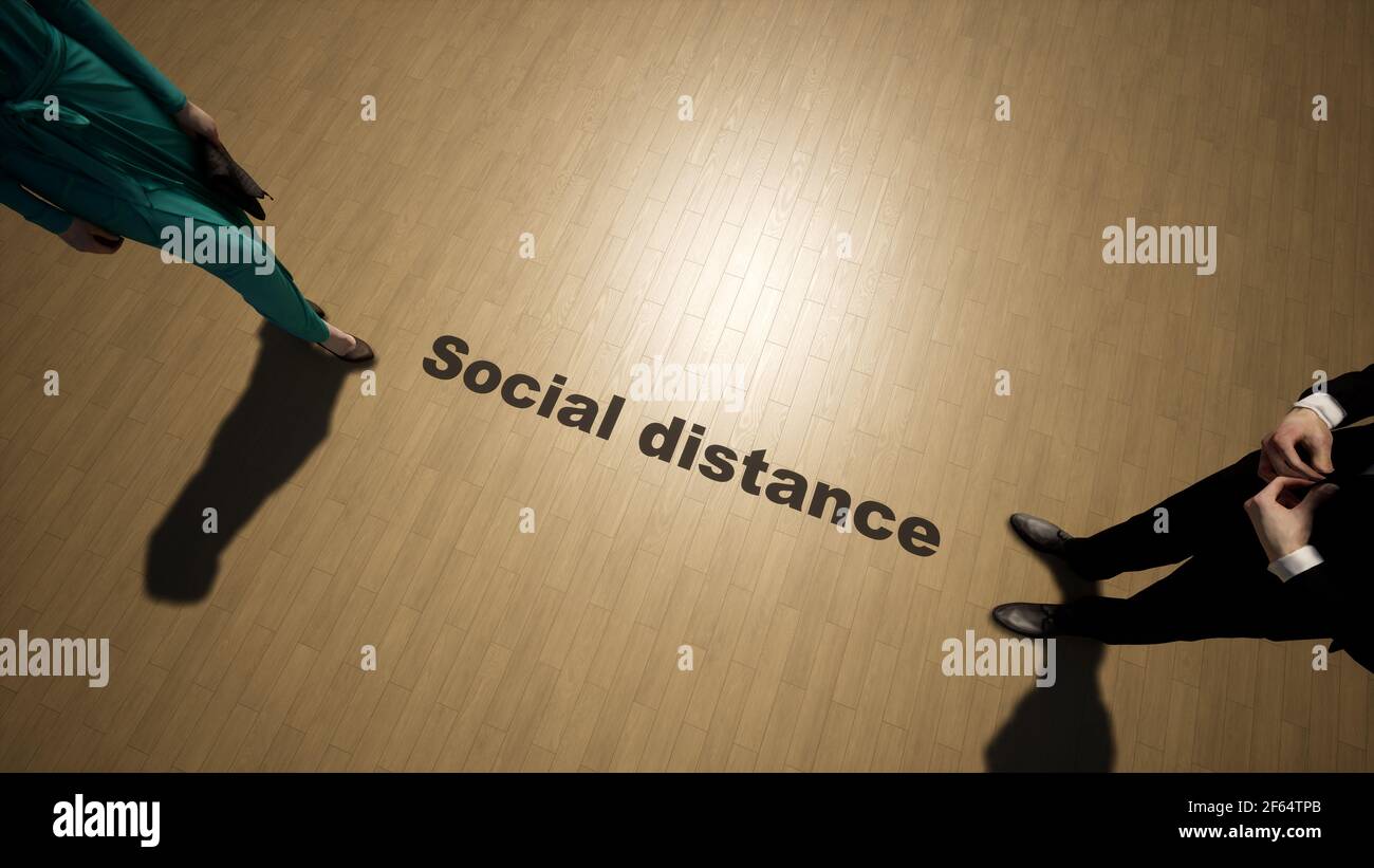 Concept or conceptual 3d illustration of a meeting under social ...