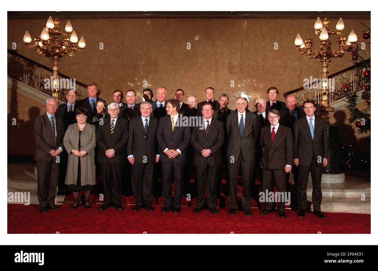 Historic inaugural meeting of The British-Irish Council.Held in ...