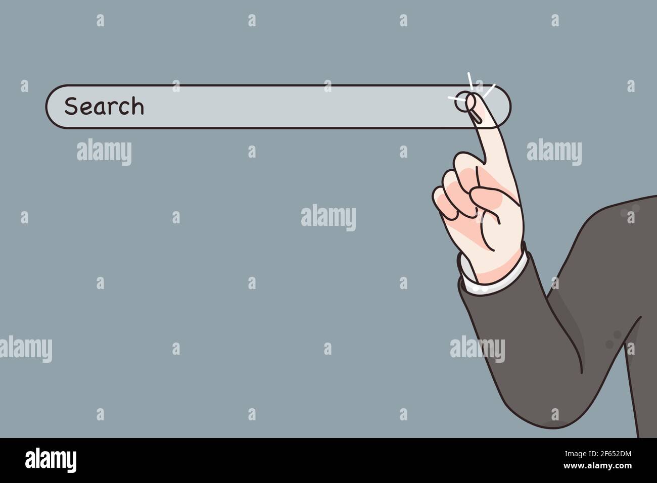 Technology, searching system and internet technologies concept Stock ...