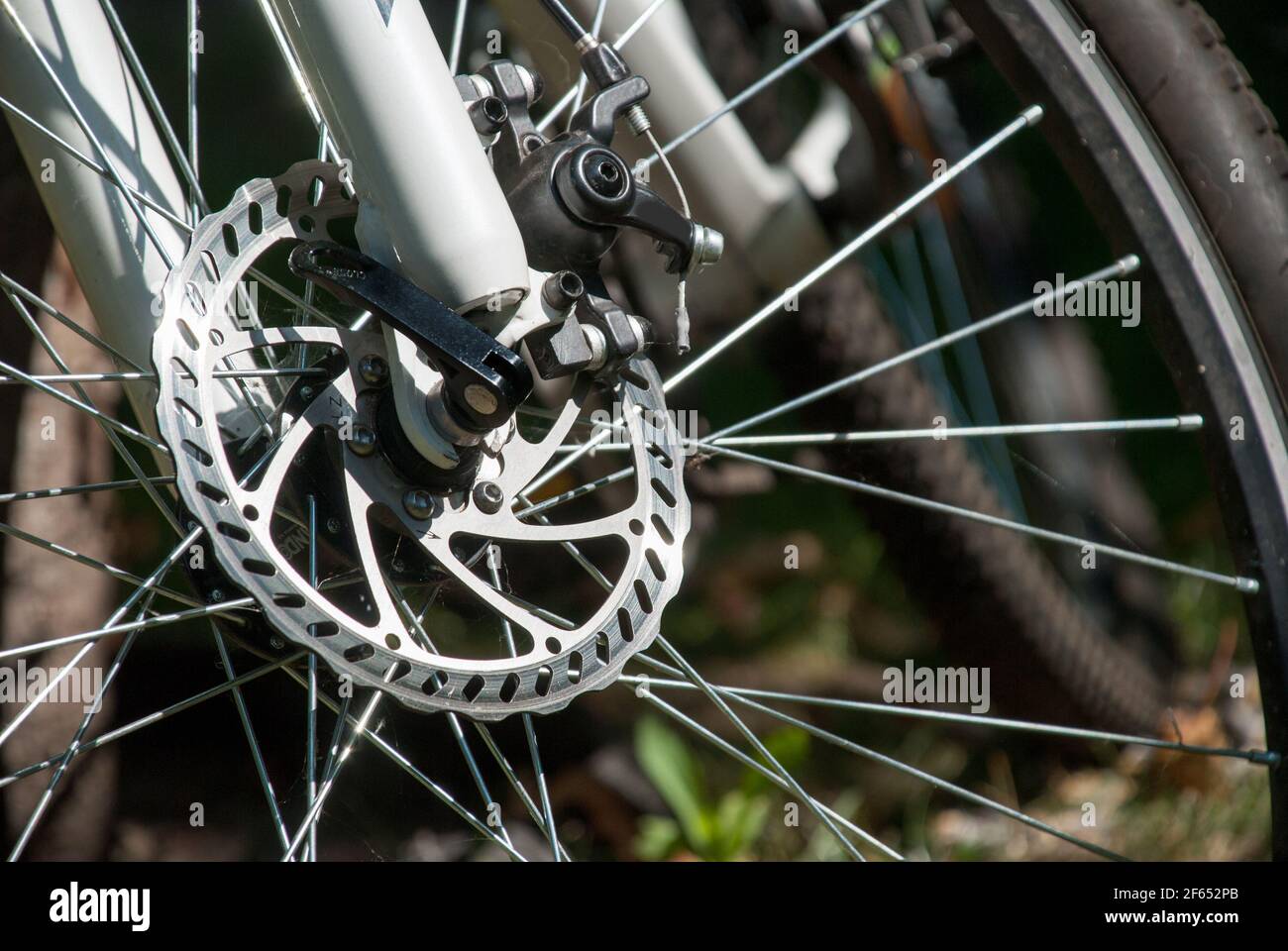 Closeup front hydraulic disk brake hi-res stock photography and images ...