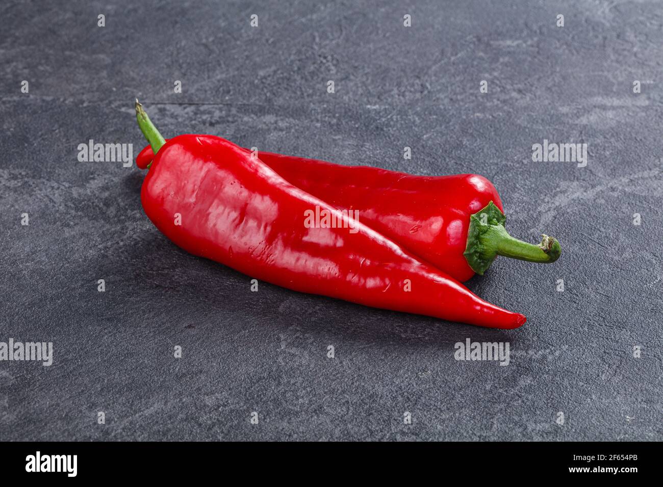 Organic Ramiro red pepper - healthy food Stock Photo - Alamy