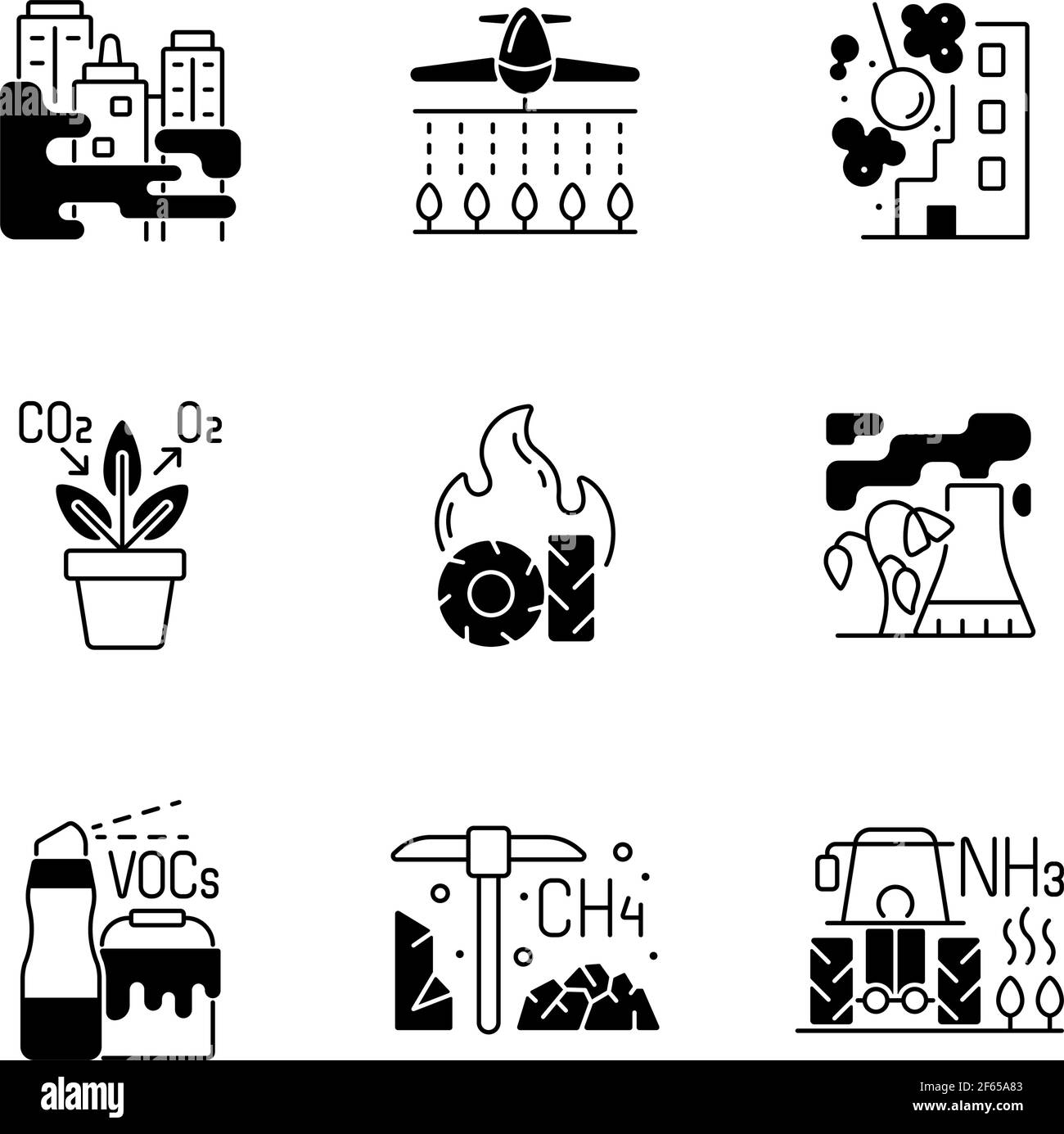 Pollution Clipart Black And White