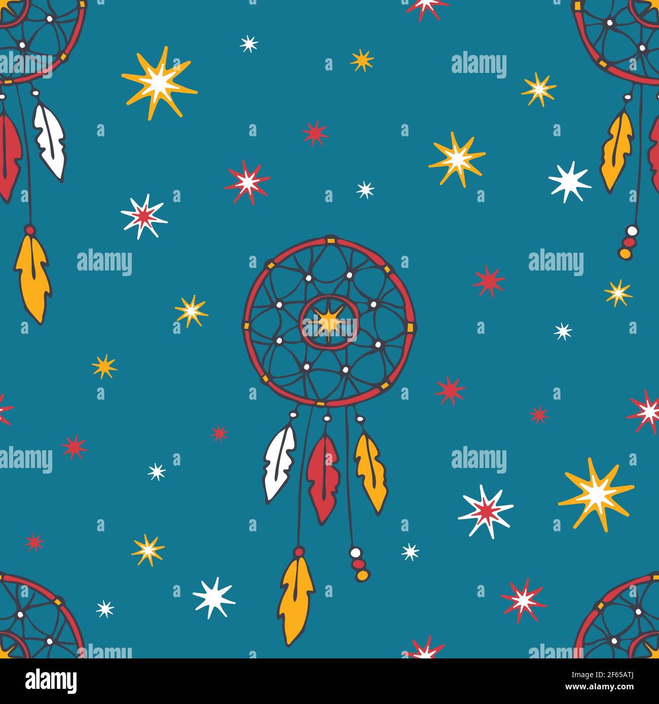 Dreamcatcher art Stock Vector Images - Alamy