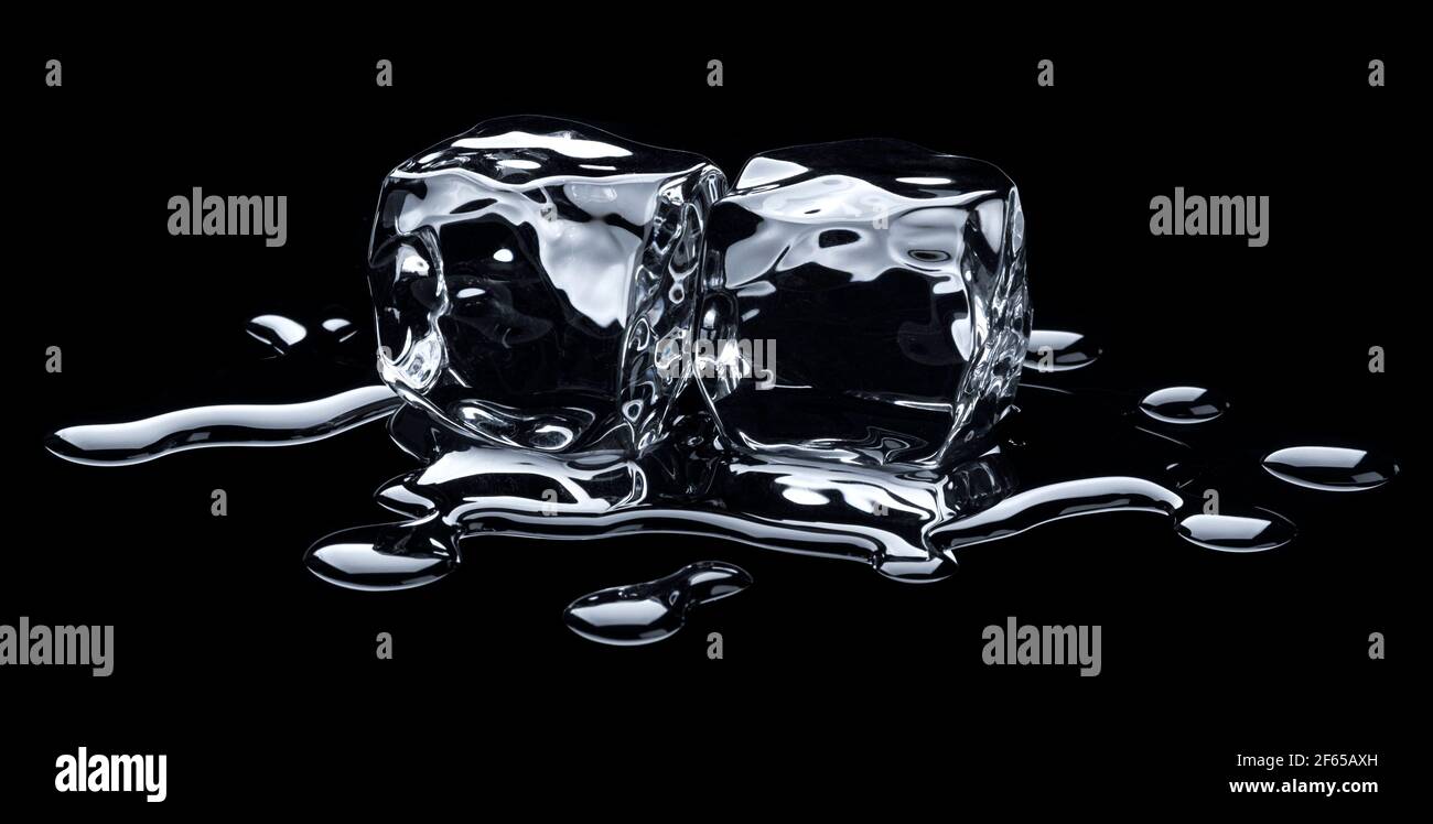 Ice cubes melting hi-res stock photography and images - Alamy