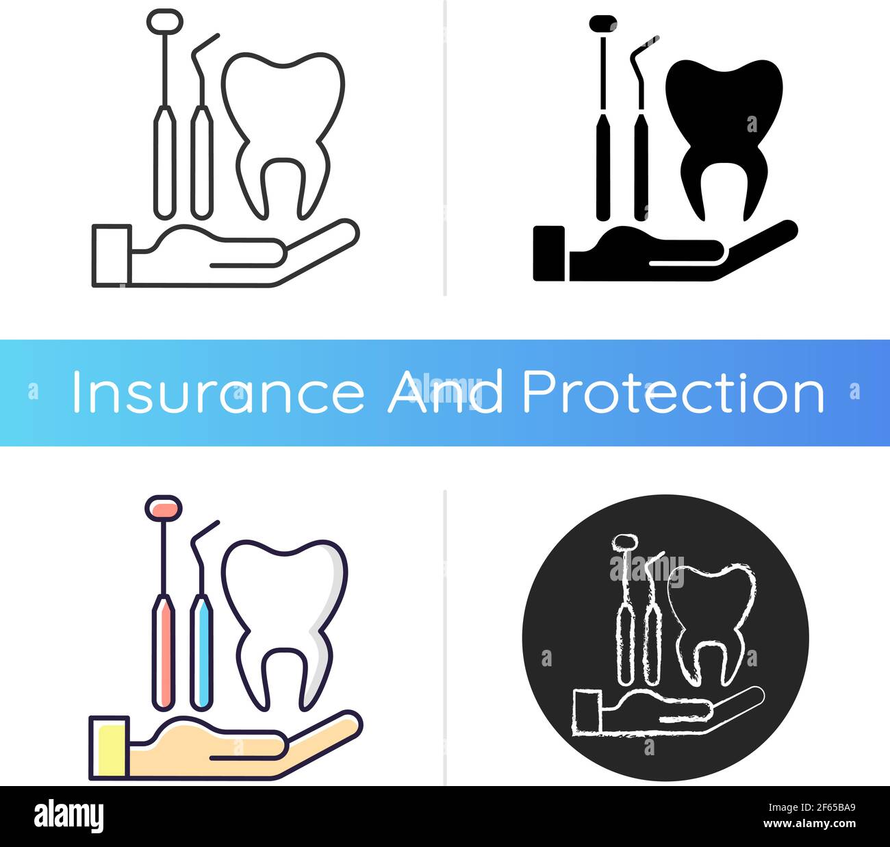 Dental health care insurance Stock Vector Images - Alamy