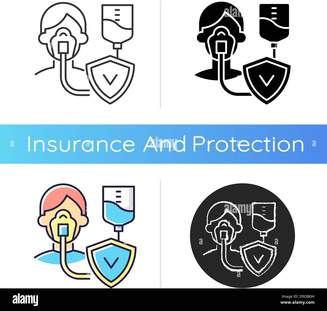 Critical illness insurance icon Stock Vector Image & Art - Alamy