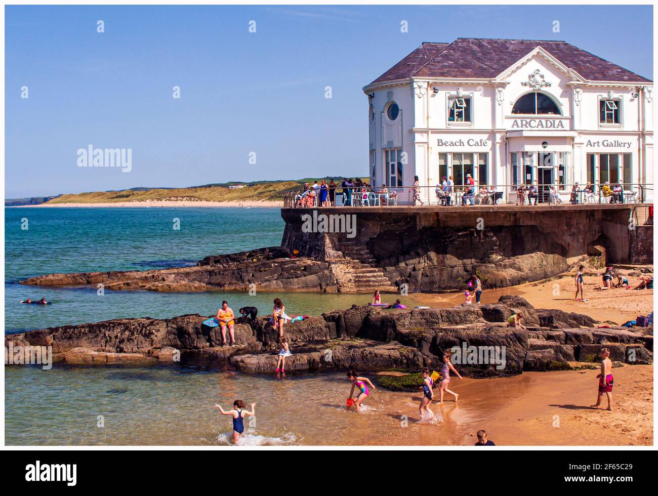 funtime on the beach Stock Photo - Alamy