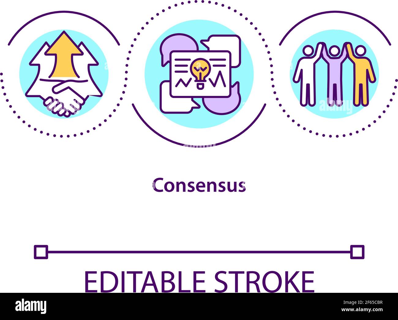 Decision making group Stock Vector Images - Alamy