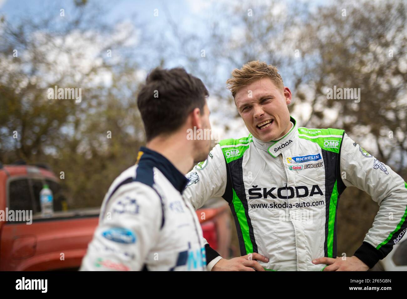 Skoda motorsport team hi-res stock photography and images - Alamy