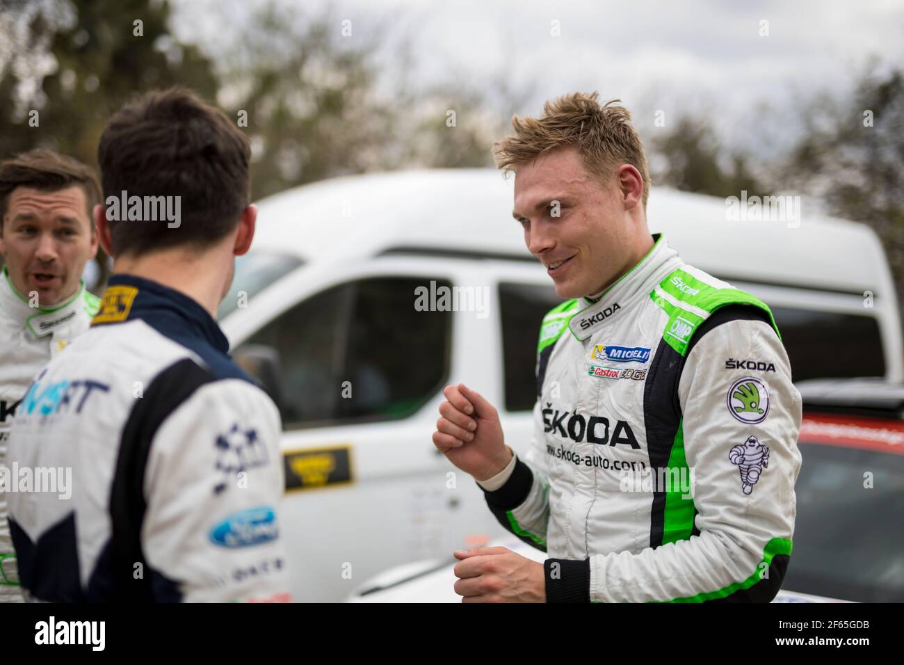 Skoda motorsport team hi-res stock photography and images - Alamy