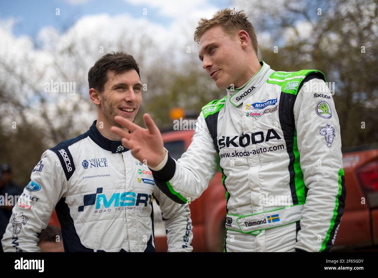 Skoda motorsport team hi-res stock photography and images - Alamy