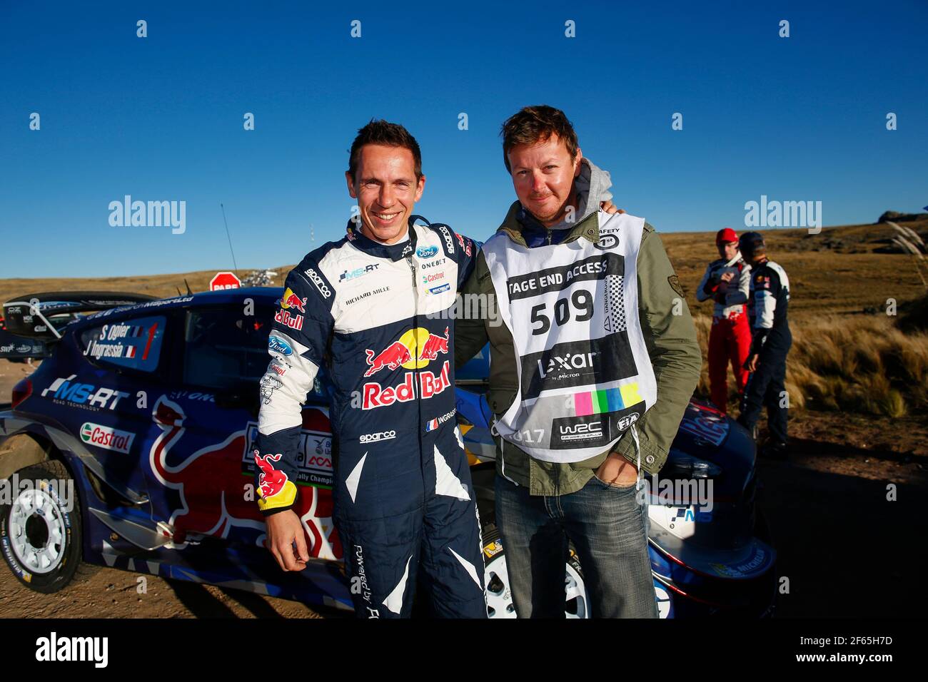 during the 2017 WRC World Rally Car Championship, Rally Argentina from ...