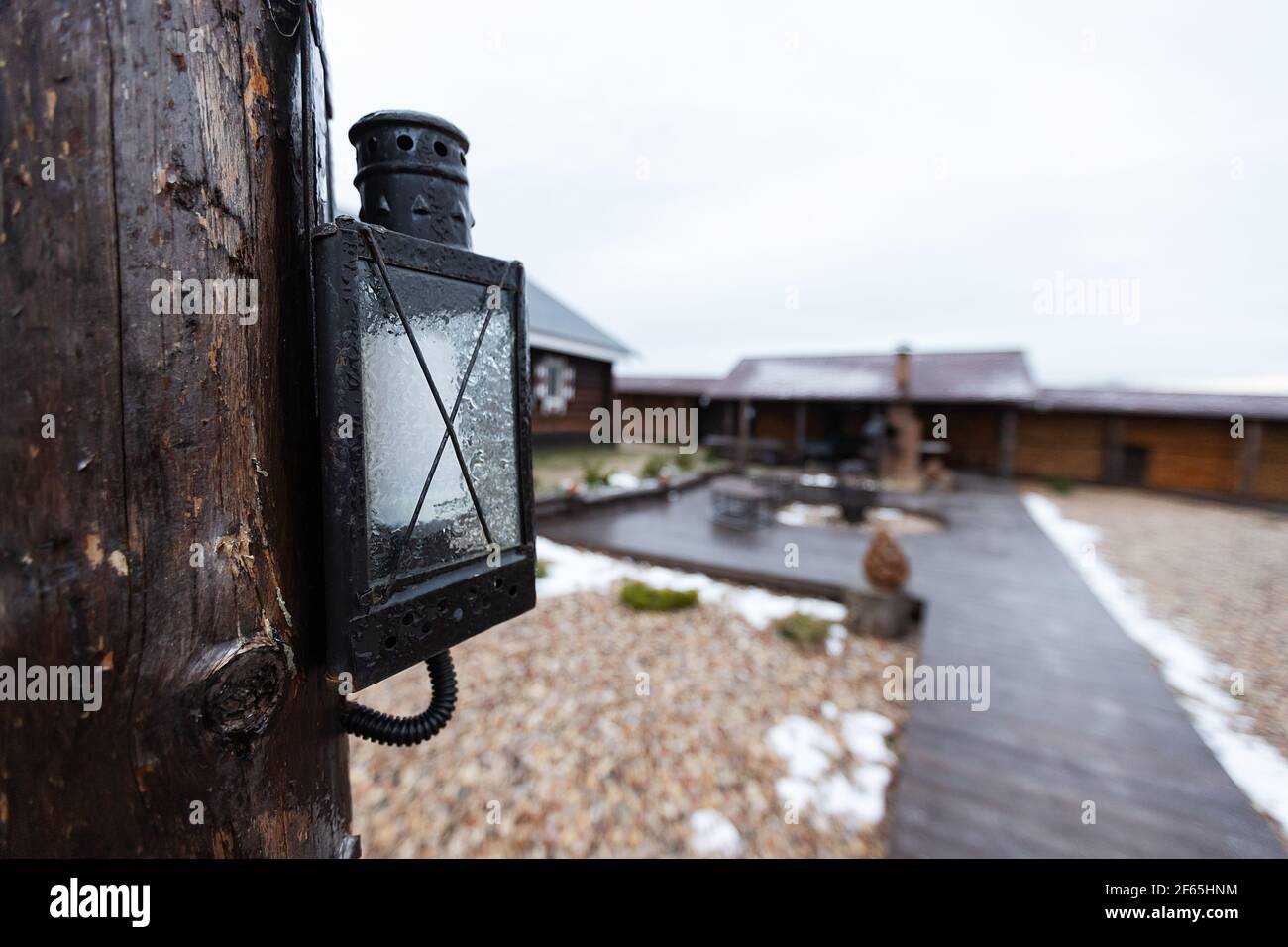 Garden lantern house hi-res stock photography and images - Alamy