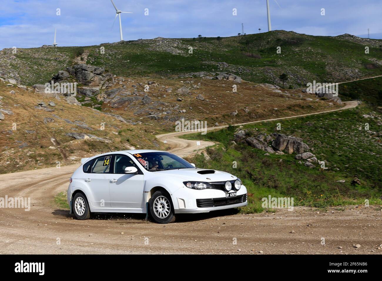RECCE during the 2017 WRC World Rally Car Championship, Vodafone Rally ...