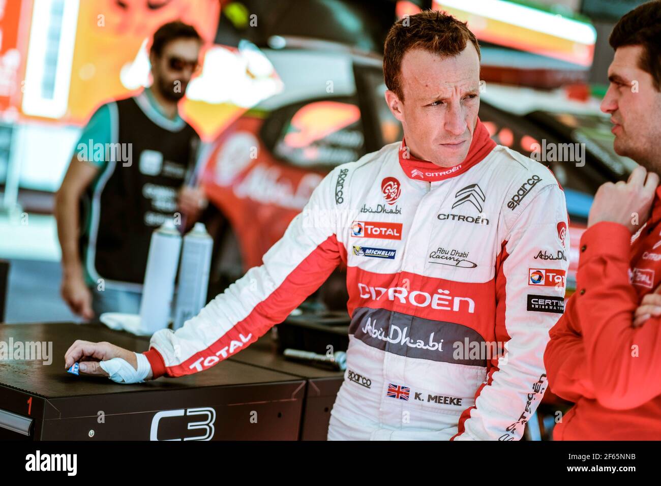MEEKE Kris (GBR) Citroen Total Abu Dhabi WRT ambiance portrait during ...