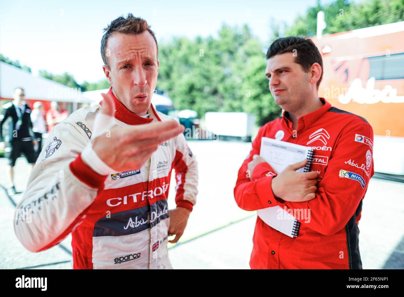 MEEKE Kris (GBR) Citroen Total Abu Dhabi WRT ambiance portrait during ...