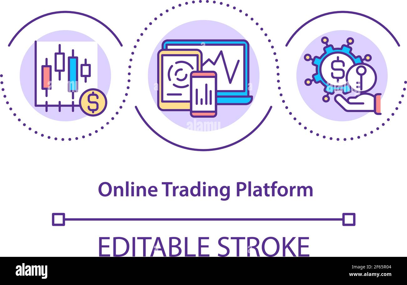 Trading platform Cut Out Stock Images & Pictures - Alamy