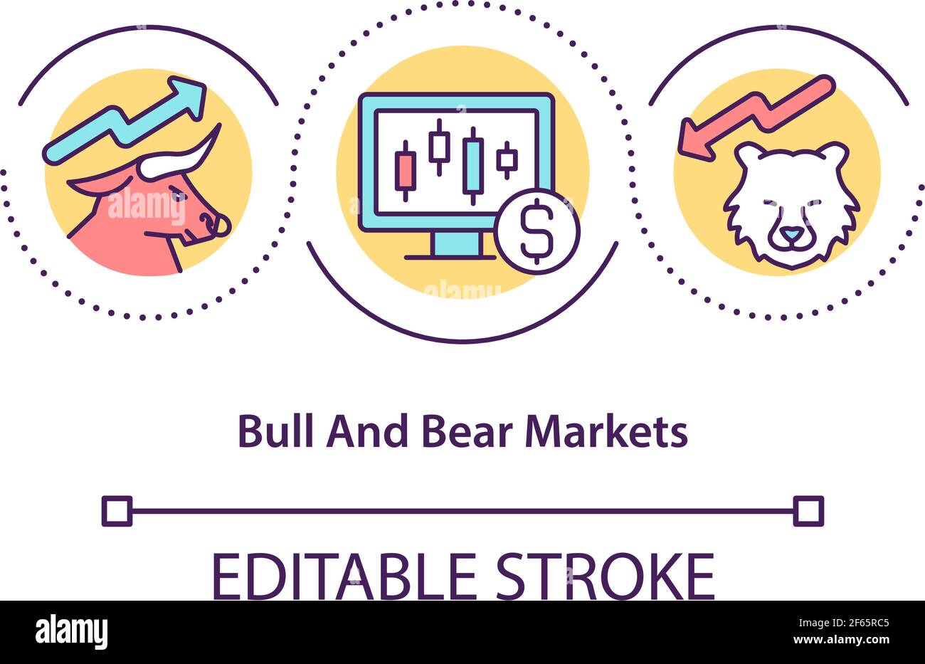 Bull conceptual Stock Vector Images - Alamy