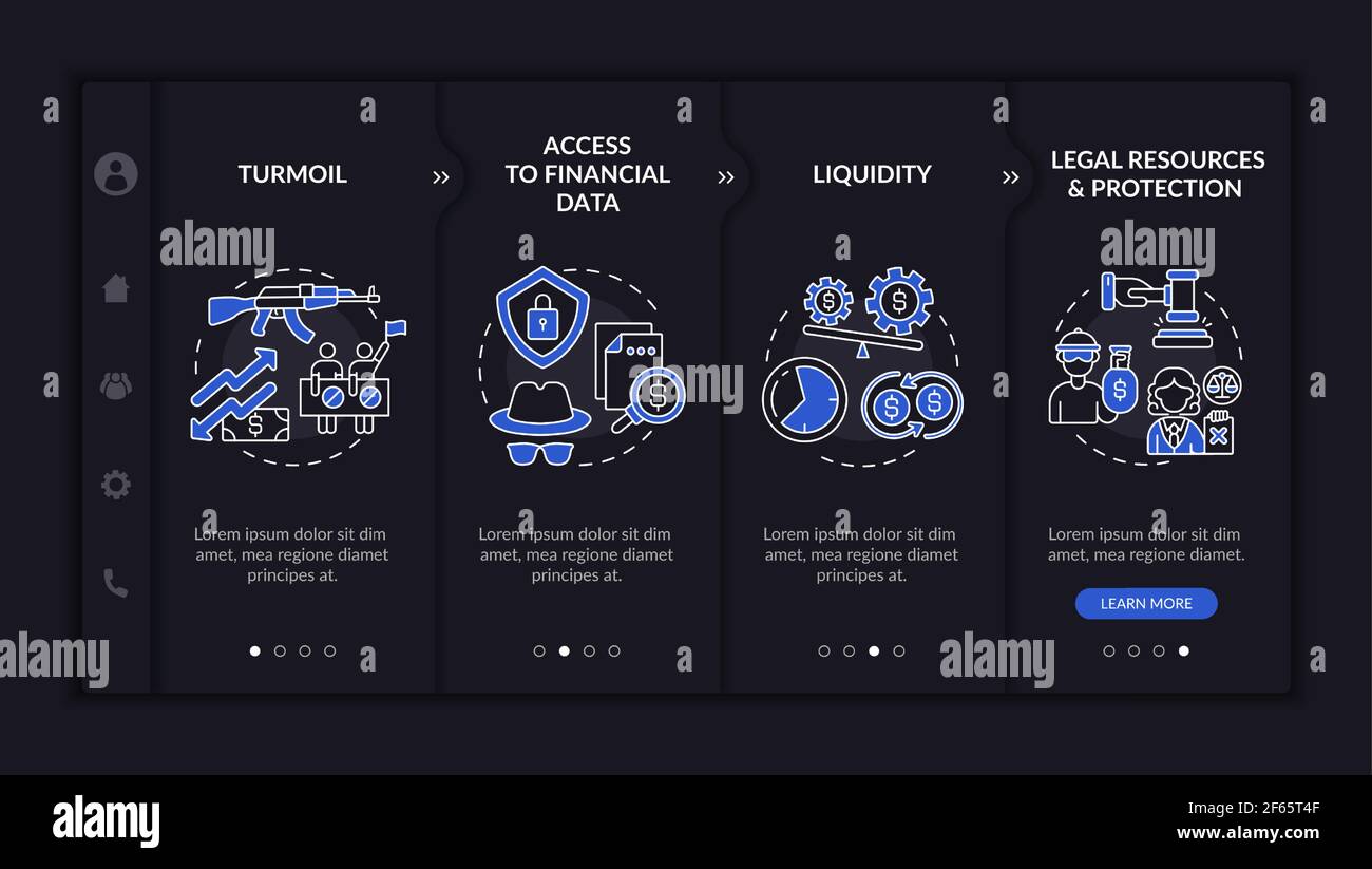 International asset challenge onboarding vector template Stock Vector ...