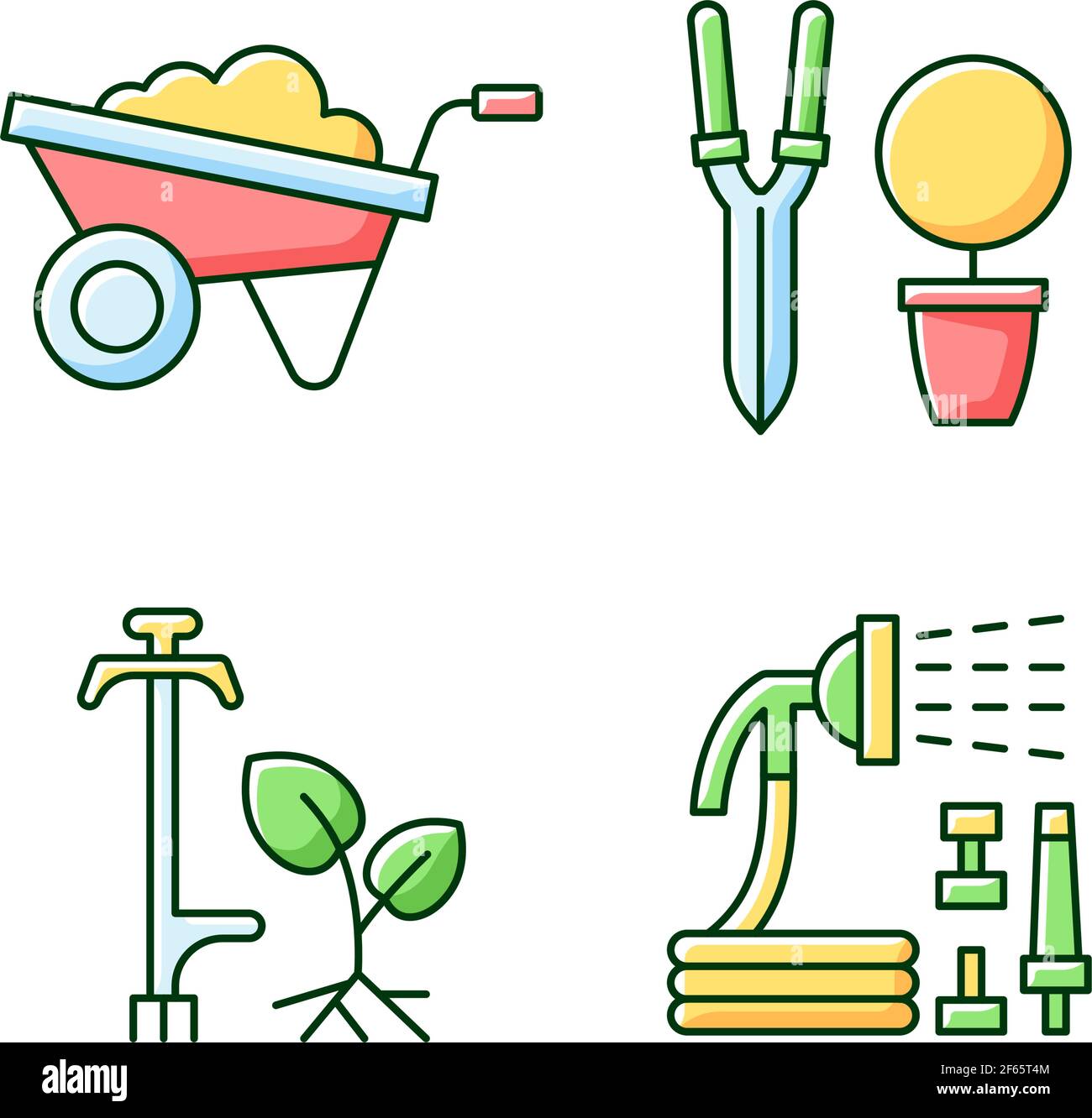 Farming accessories Stock Vector Images - Alamy