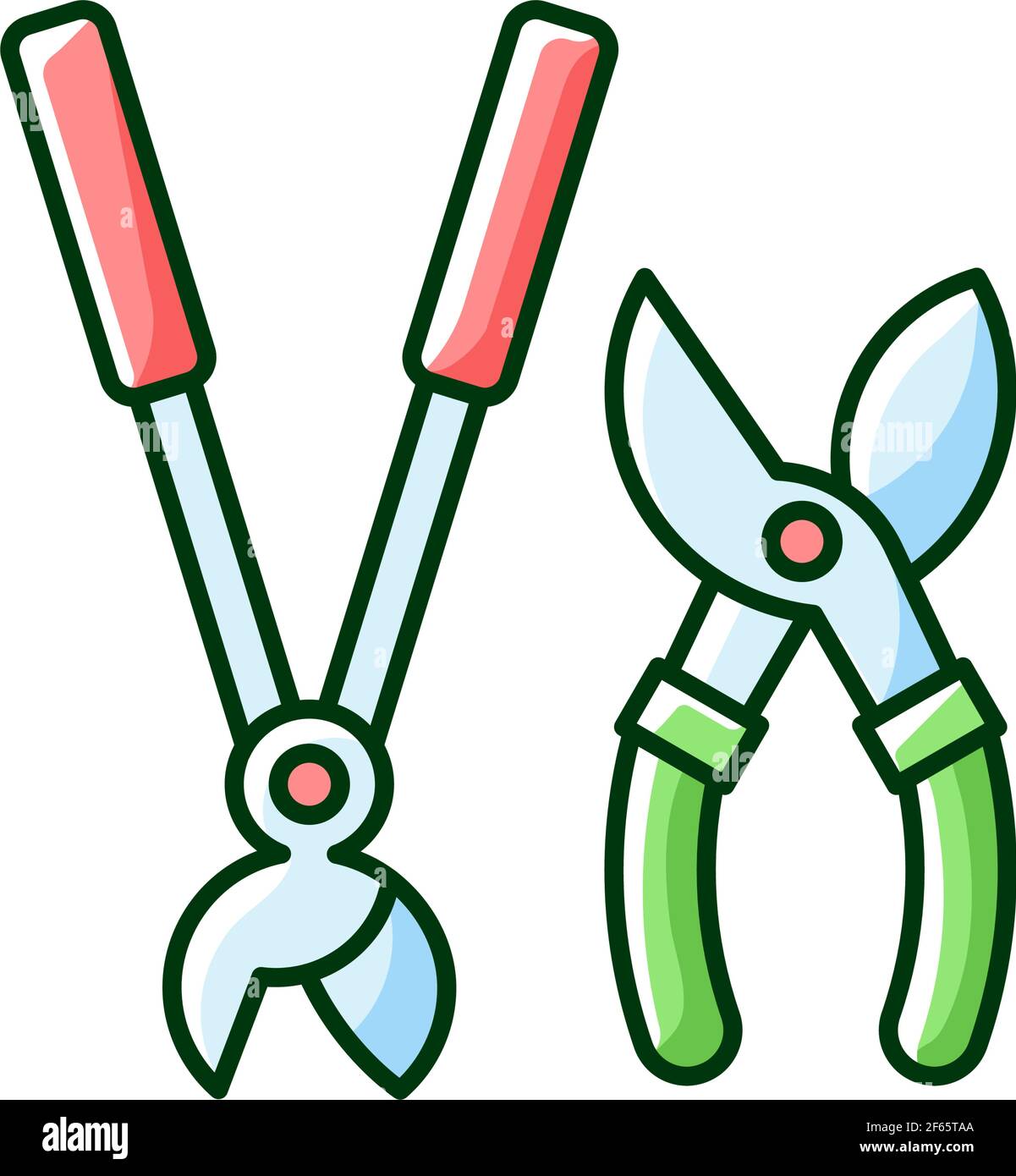 Loppers gardening Stock Vector Images - Alamy