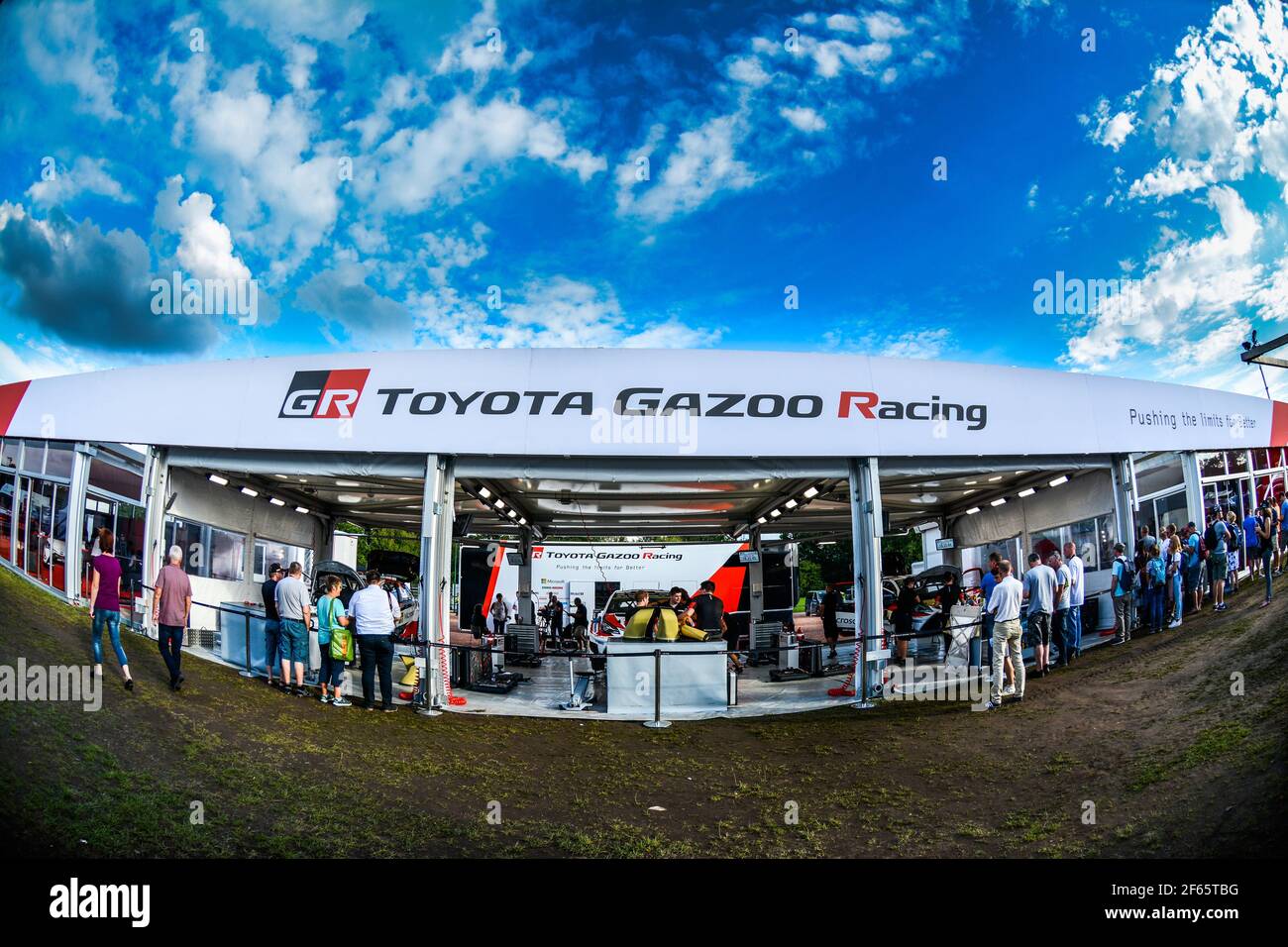 Toyota Gazoo Racing WRT ambiance during the 2017 WRC World Rally Car ...