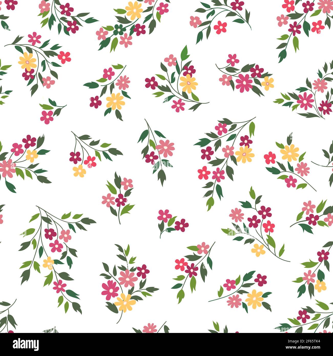Floral seamless pattern. Flower background. Floral seamless texture ...