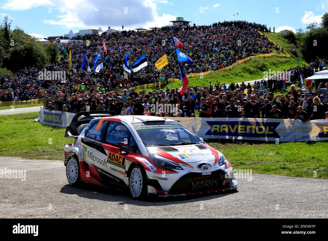 10 Jari Matti Latvala (FIN) Mikka Anttila (FIN) Toyota Yaris Wrc Toyota ...