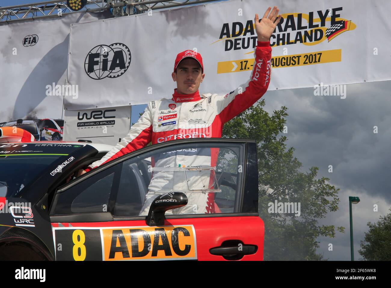 BREEN Craig (IRL) Citroen Total Abu Dhabi WRT ambiance portrait podium ...