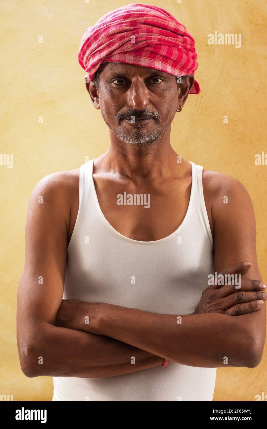 Portrait of a Farmer Stock Photo - Alamy
