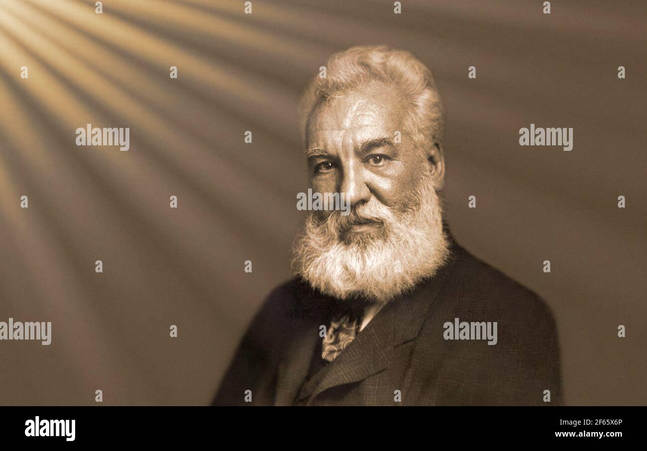 Alexander Graham Bell, 1847 – 1922, inventor, scientist, and engineer ...