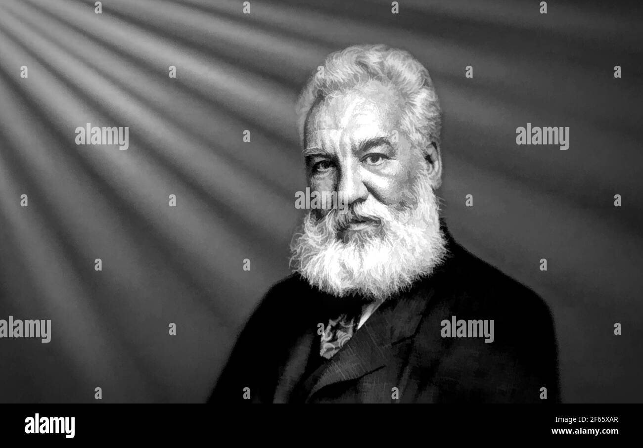 Alexander Graham Bell, 1847 – 1922, inventor, scientist, and engineer ...