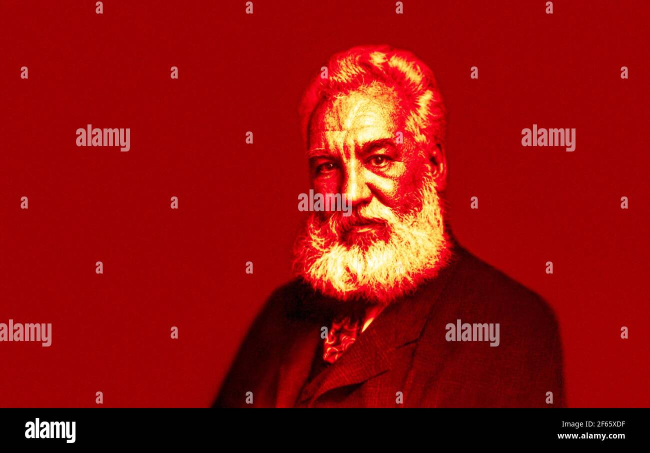 Alexander Graham Bell, 1847 – 1922, inventor, scientist, and engineer ...