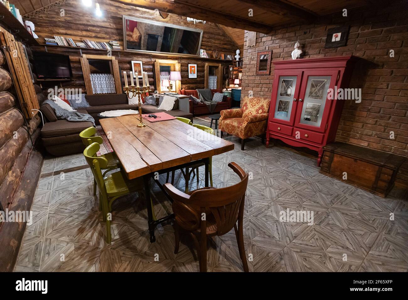 Old bedroom in country house hi-res stock photography and images - Alamy