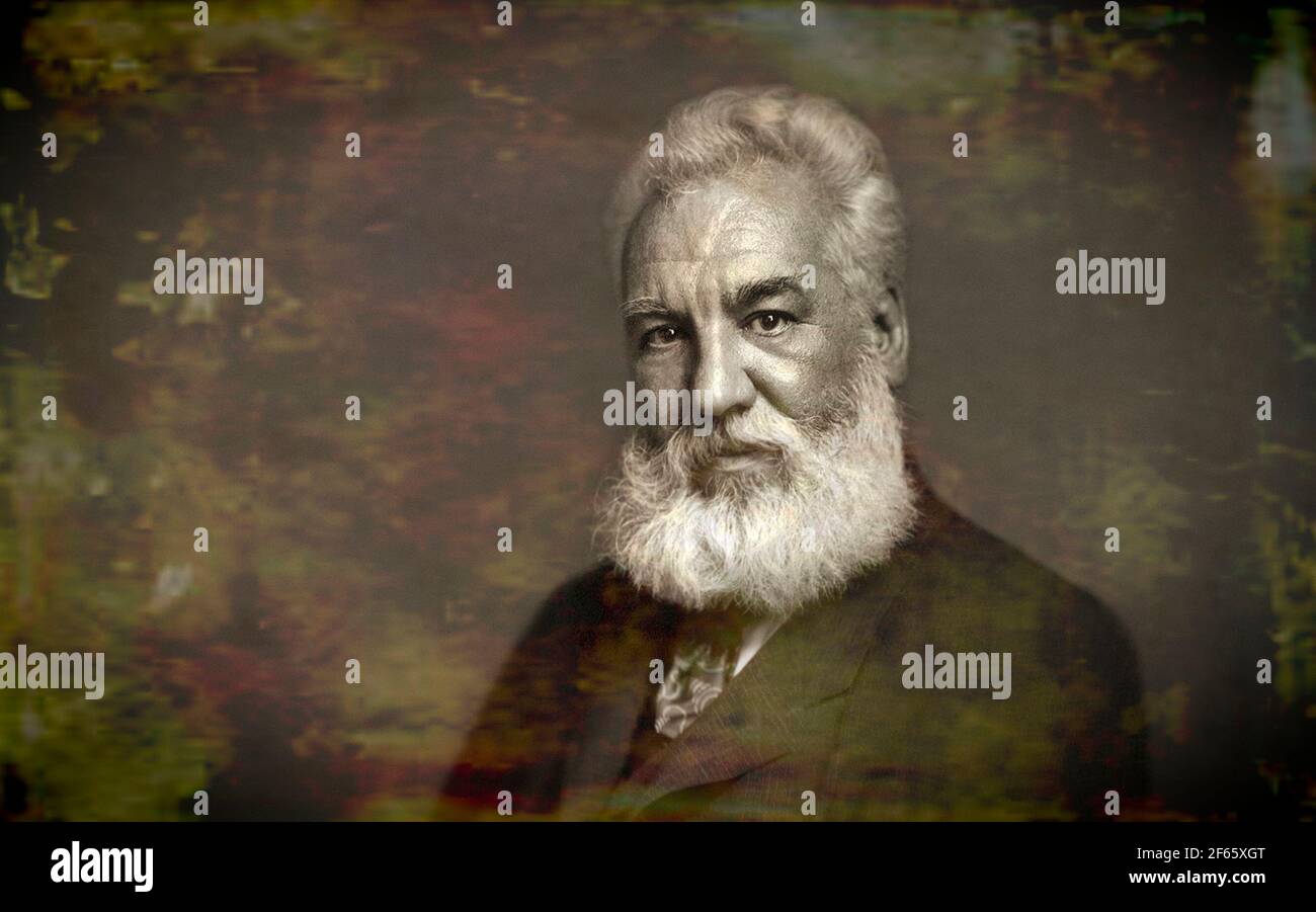 Alexander Graham Bell, 1847 – 1922, inventor, scientist, and engineer ...