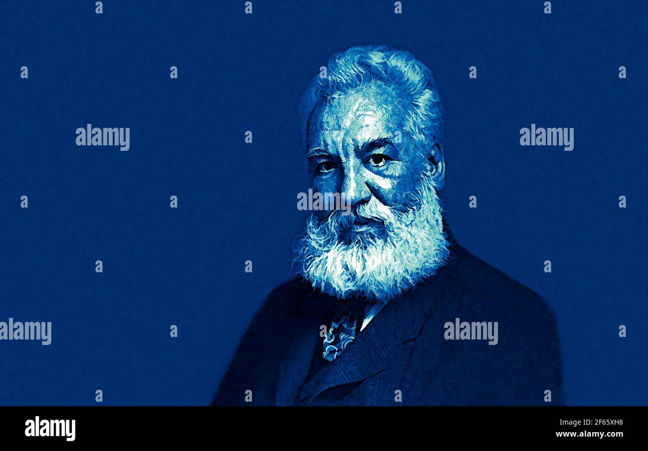 Alexander Graham Bell, 1847 – 1922, inventor, scientist, and engineer ...