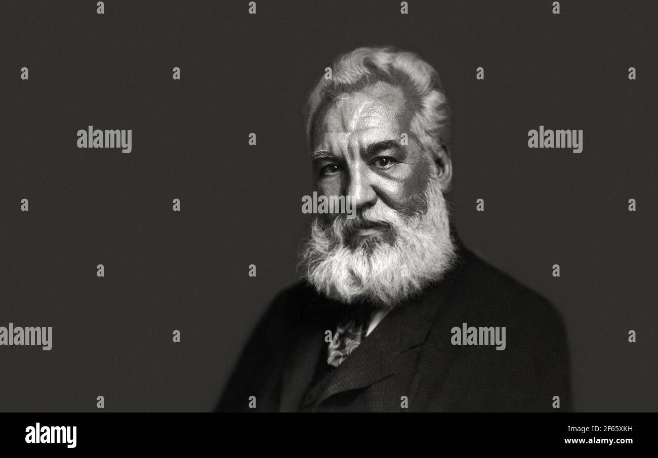Alexander Graham Bell, 1847 – 1922, inventor, scientist, and engineer ...