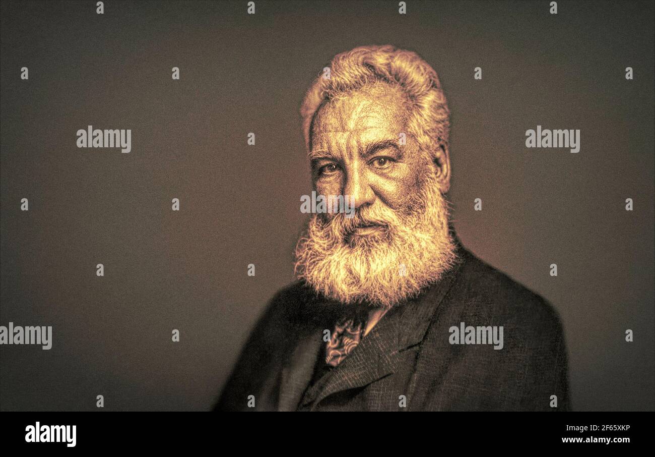 Alexander Graham Bell, 1847 – 1922, inventor, scientist, and engineer ...