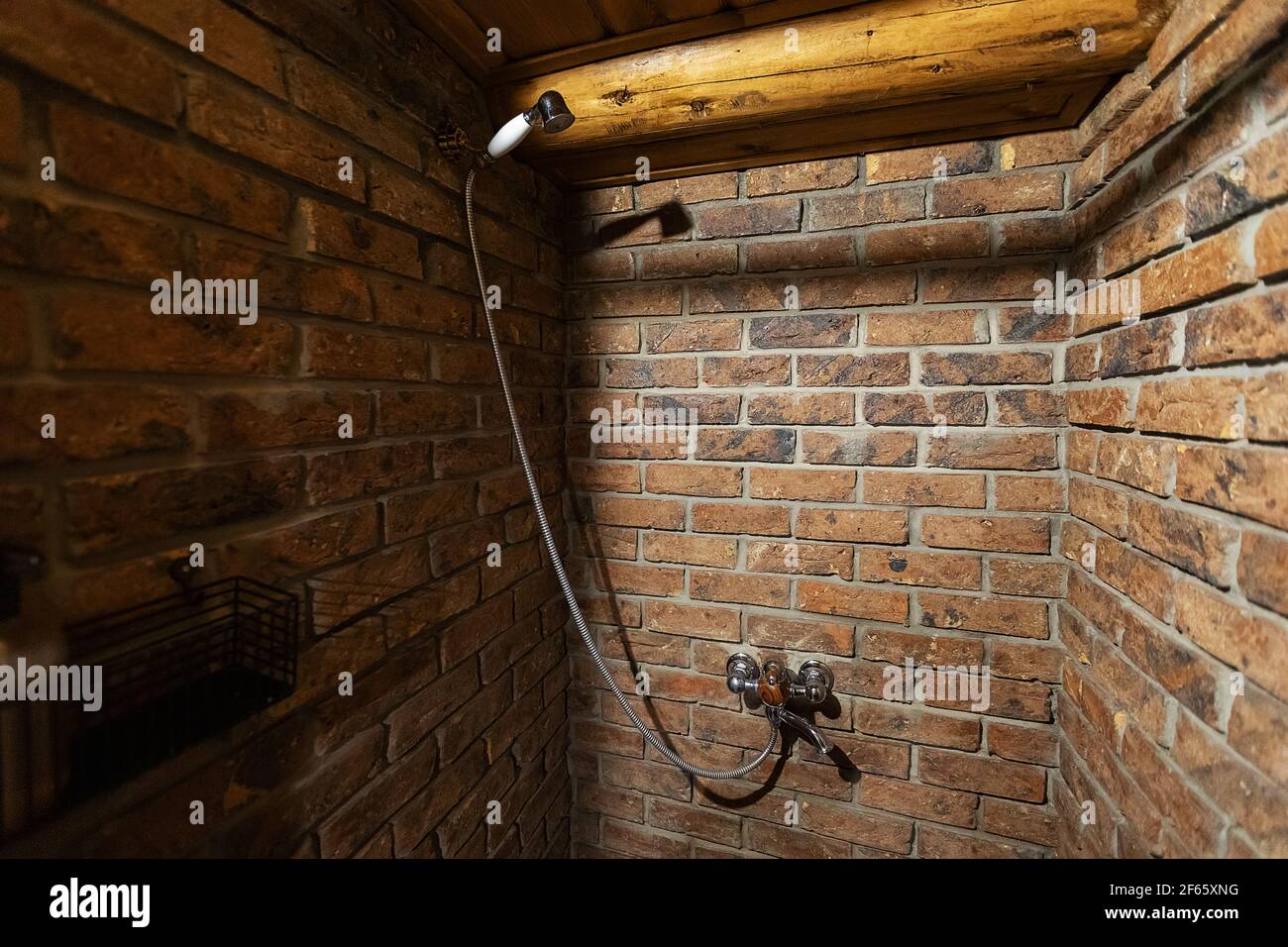 white washbasin in the bathroom. new minimalistic interior in the ...