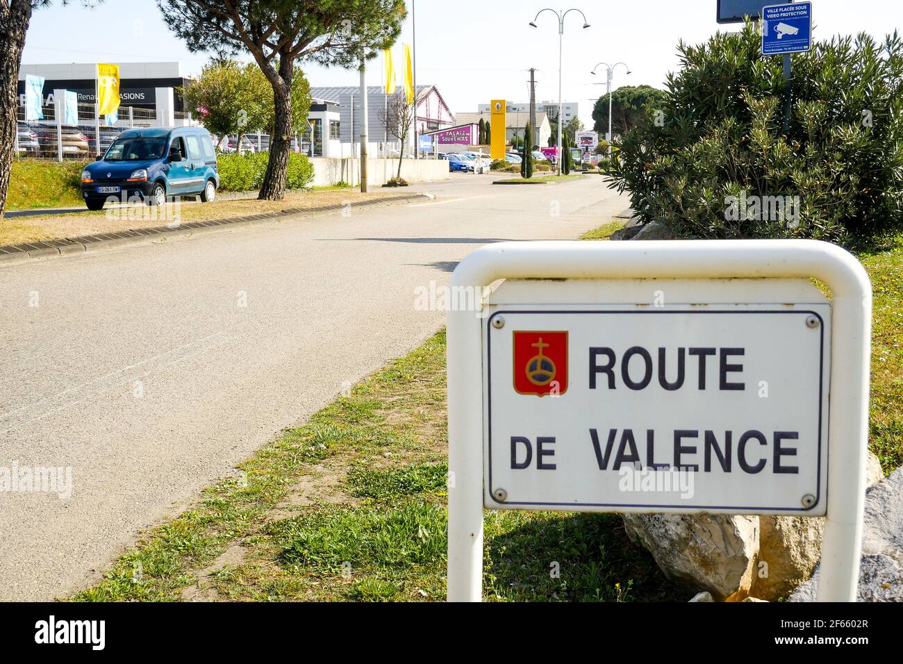 Former nationale 7 road hi-res stock photography and images - Alamy