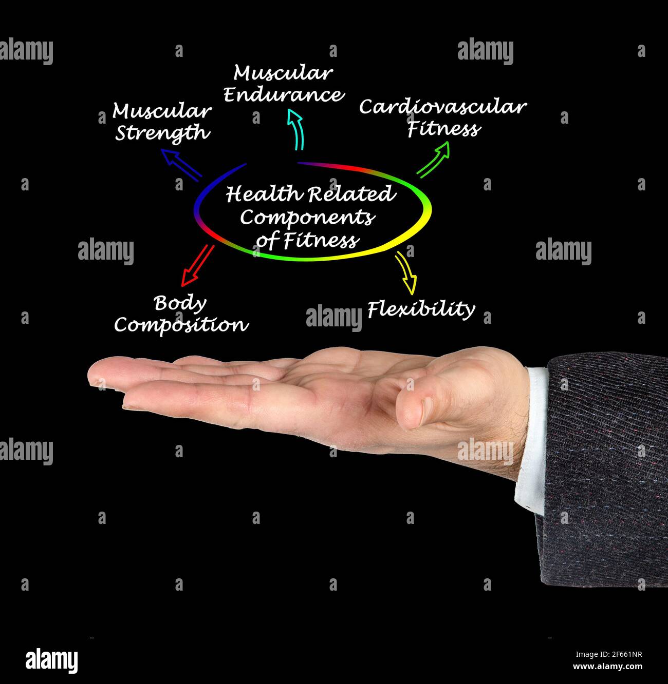 Health Related Components of Fitness Stock Photo - Alamy