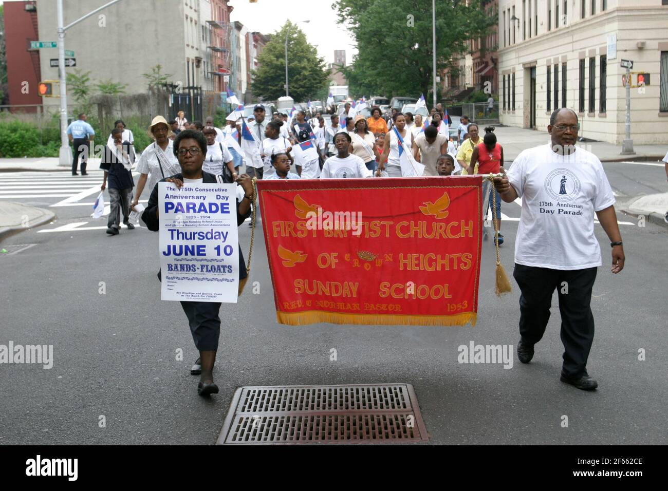 Christians march to spread the "Good Word" of Jesus in Brooklyn, New ...