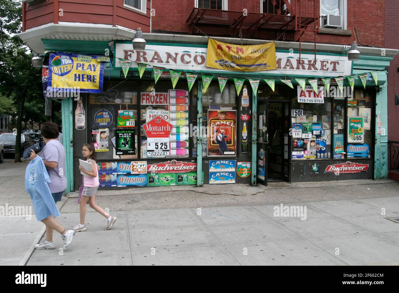 Residential neighborhood bodega type grocery in Brooklyn, New York ...