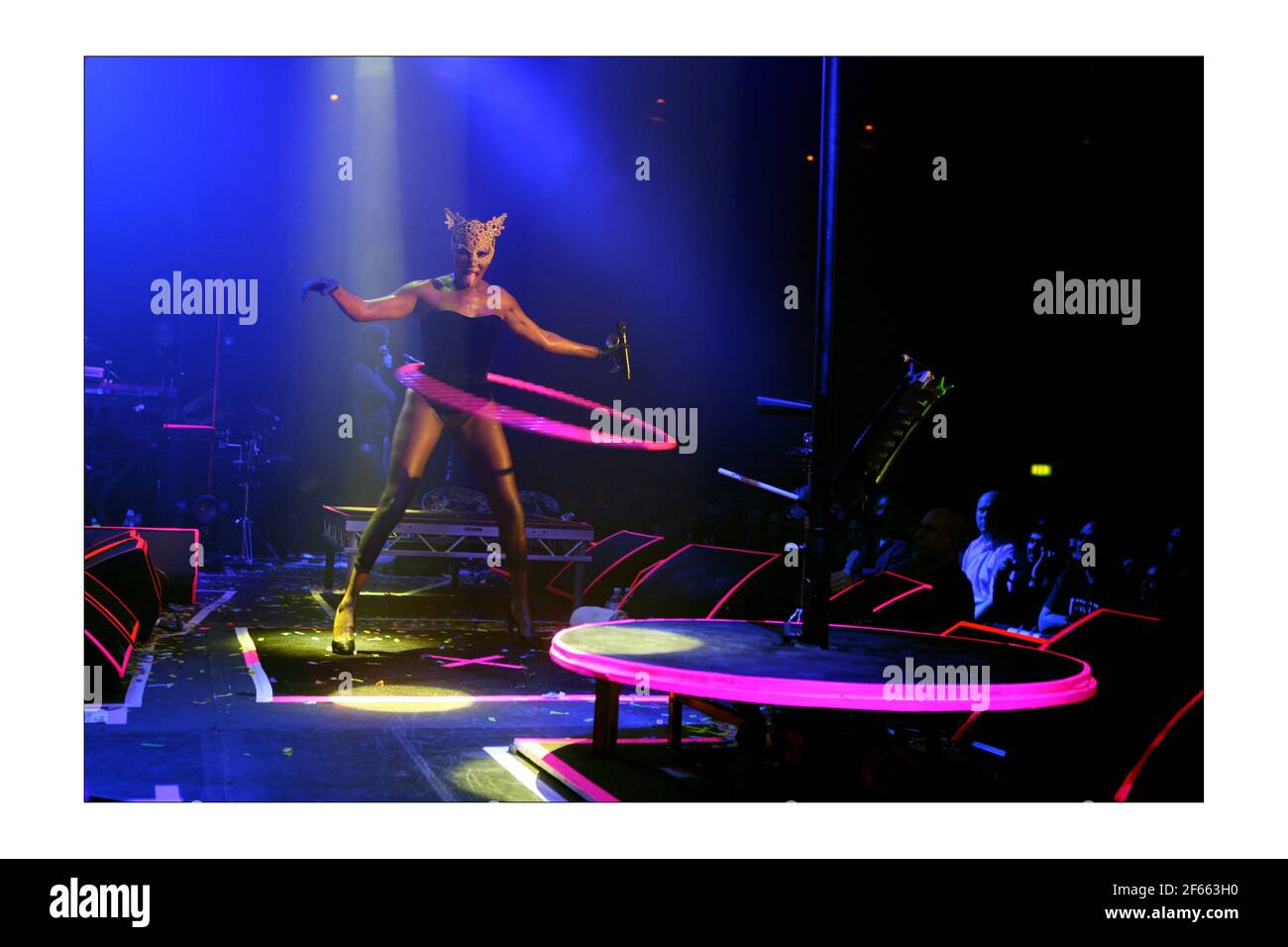 Avant-garde singerl, Grace Jones performs songs off her first album in ...