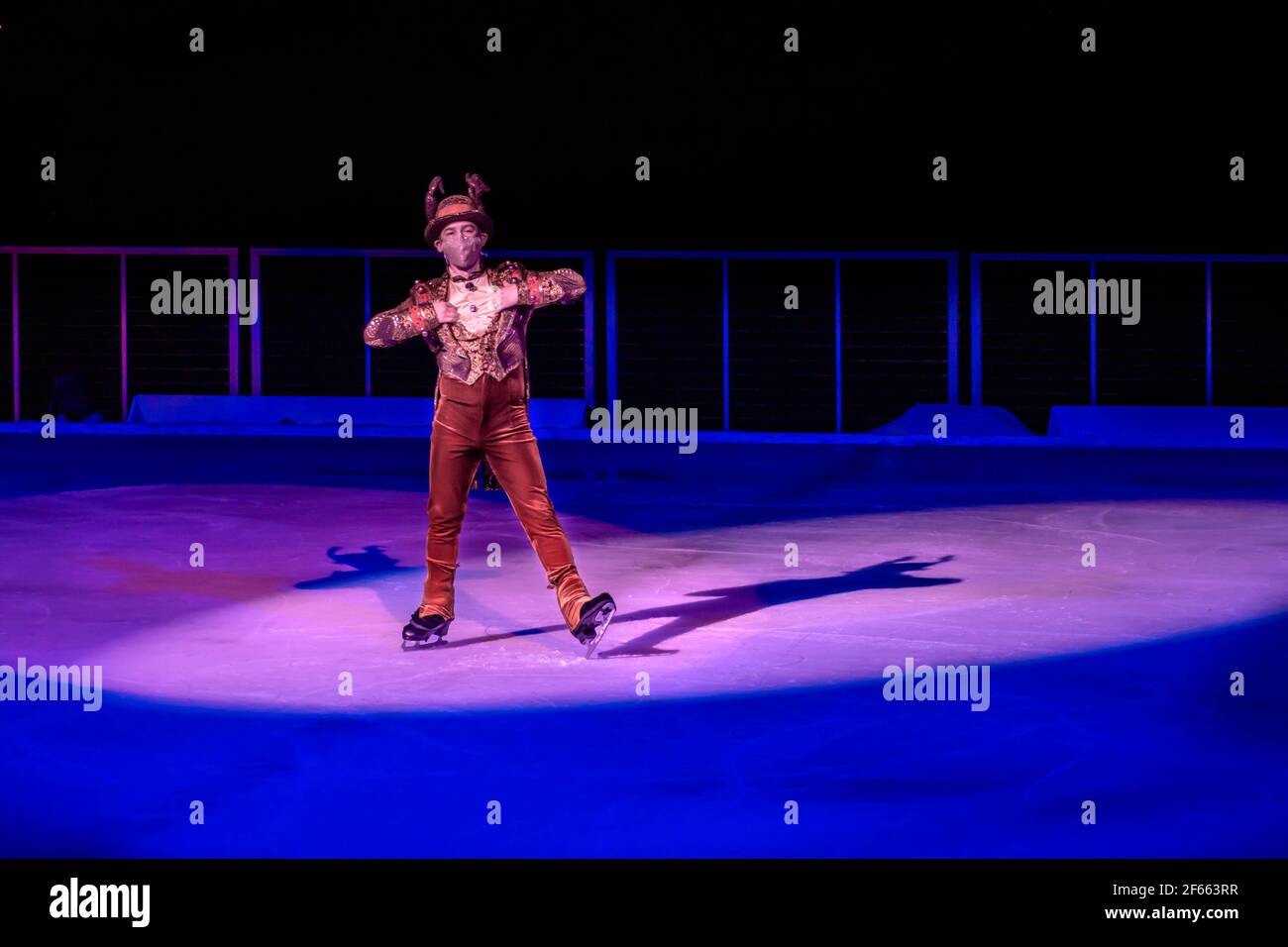 Orlando, Florida. November 27, 2020. Rudolph the Red Nosed Reindeer ...