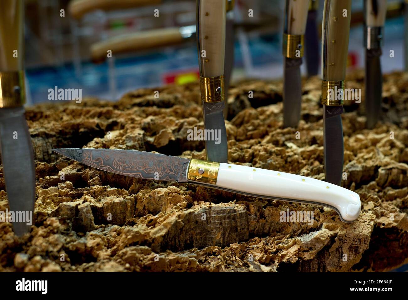 traditional Sardinian knife called leppa Stock Photo - Alamy