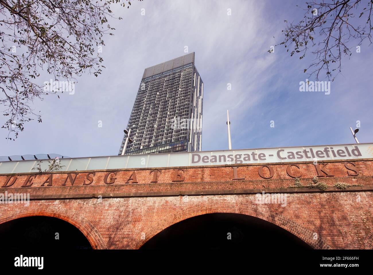 Deansgate Locks. Manchester, UK Stock Photo - Alamy