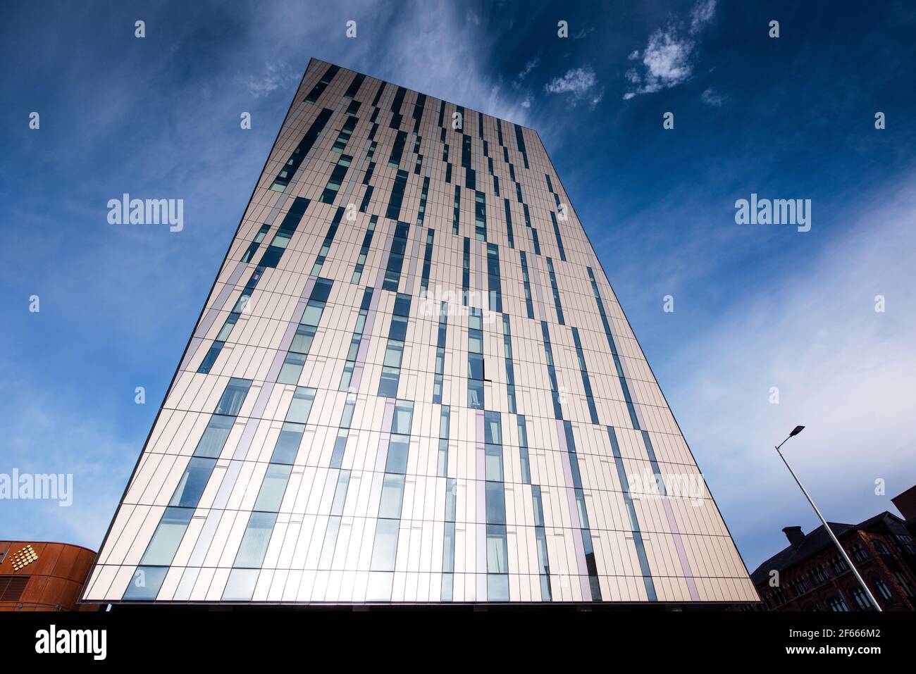 Axis Tower. Manchester, UK Stock Photo - Alamy